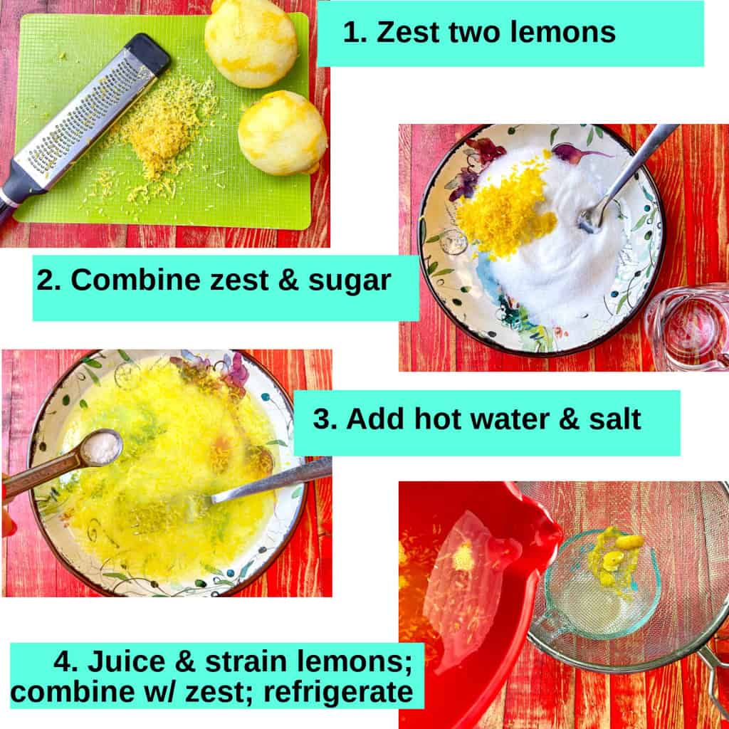 Homemade Lemonade No Cook Simple Syrup - SmartyPantsKitchen