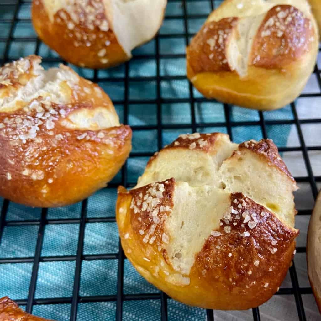Chewy Pretzel Balls - SmartyPantsKitchen