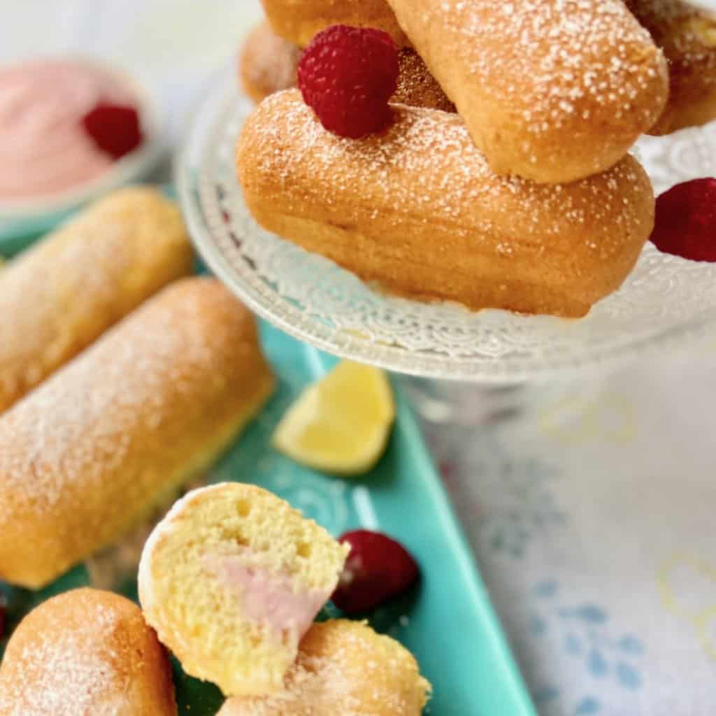 Lemon Raspberry Twinkie Recipe - SmartyPantsKitchen