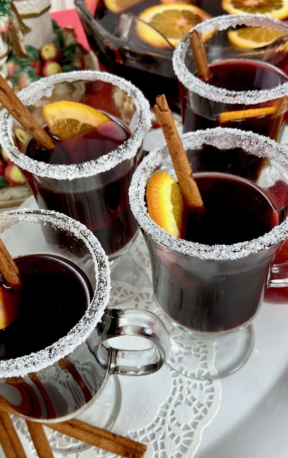 Mulled Red Wine Sangria - SmartyPantsKitchen