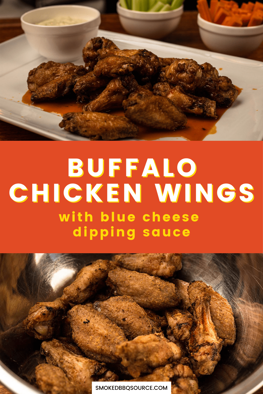 The Best Smoked Buffalo Hot Wings With Crispy Skin