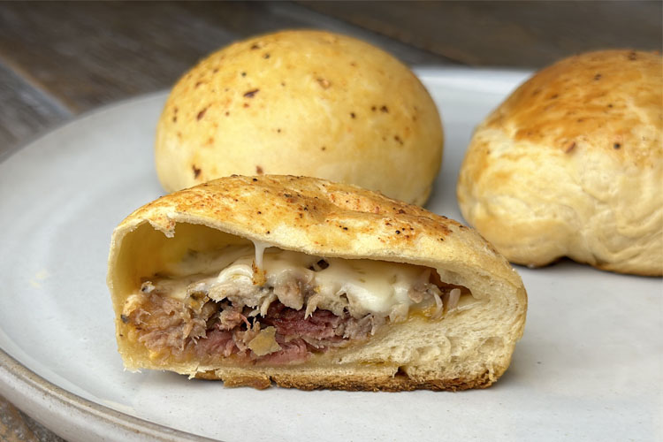 BBQ Pulled Pork Stuffed Biscuits - Smoked BBQ Source
