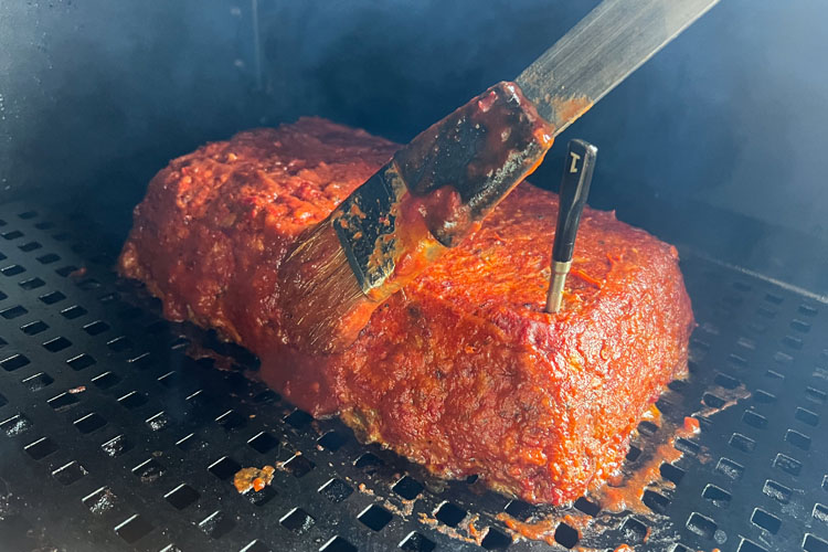 Smoked Meatloaf with Poblano and Cheese Stuffing - Smoked BBQ Source