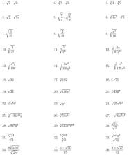 May Sheets Simplifying Radical Expressions Worksheet Algebra 13 Answers May Sheets Simplifying Radical Expressions Worksheet Algebra 13 Answers