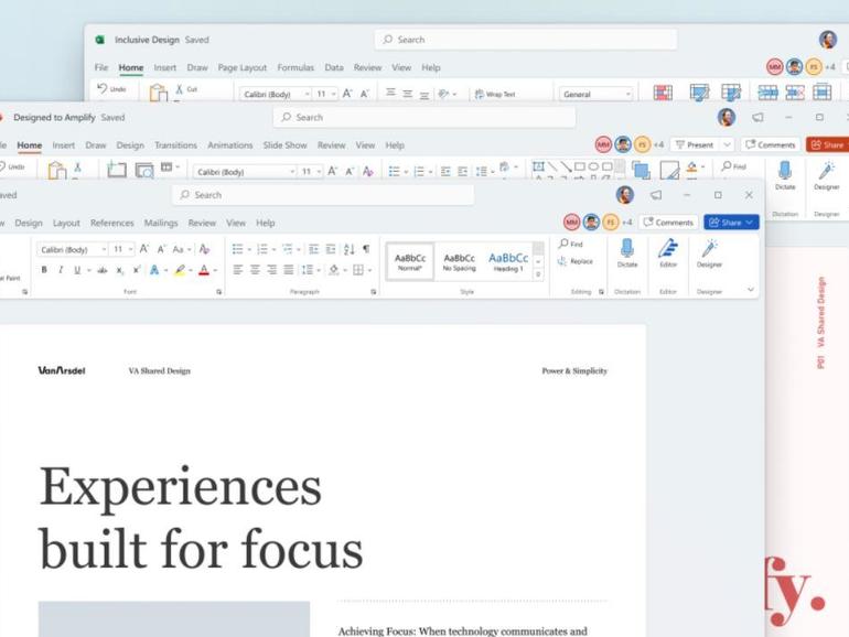 Microsoft rolls out visually updated Office preview, plus native 64-bit ...