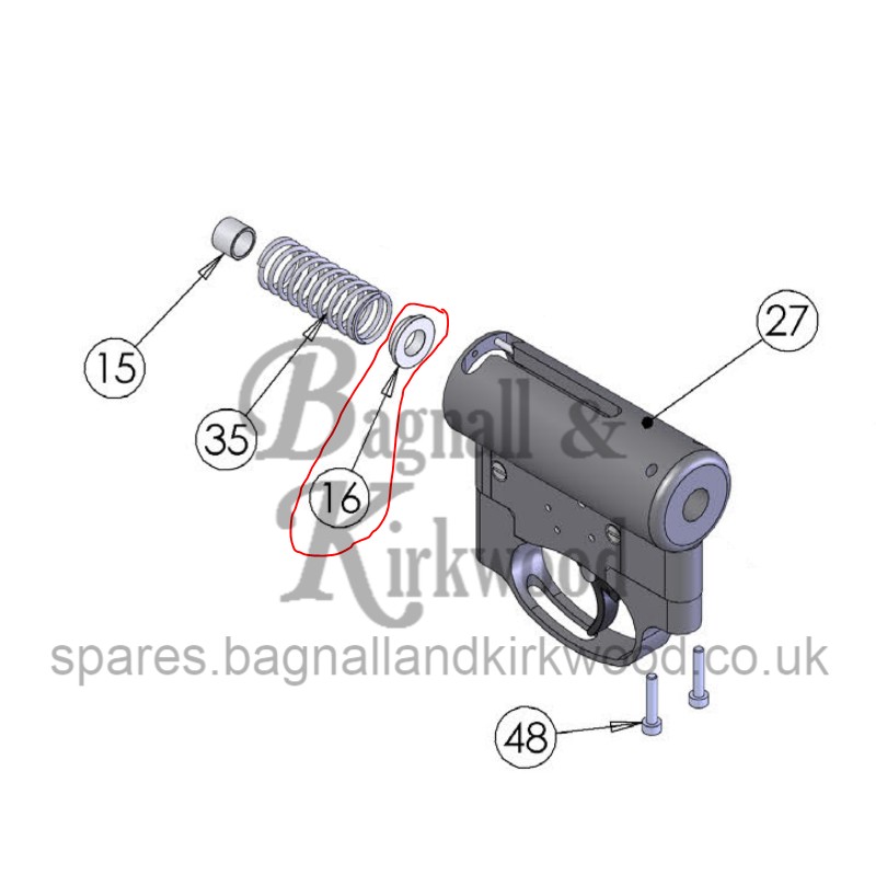 Spring Guide - Bagnall and Kirkwood Airgun Spares
