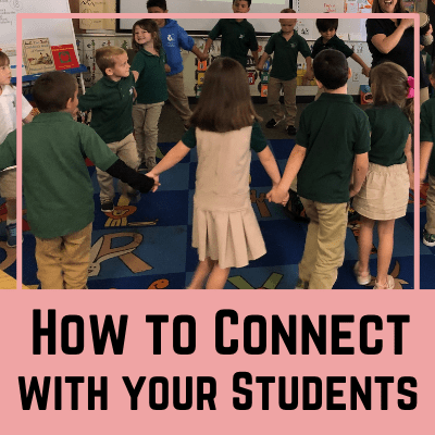 Building Relationships During Back to School - Special Treat Friday