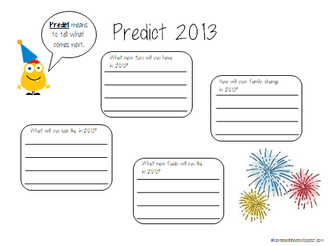 New Year Prediction Pack - Speech Peeps