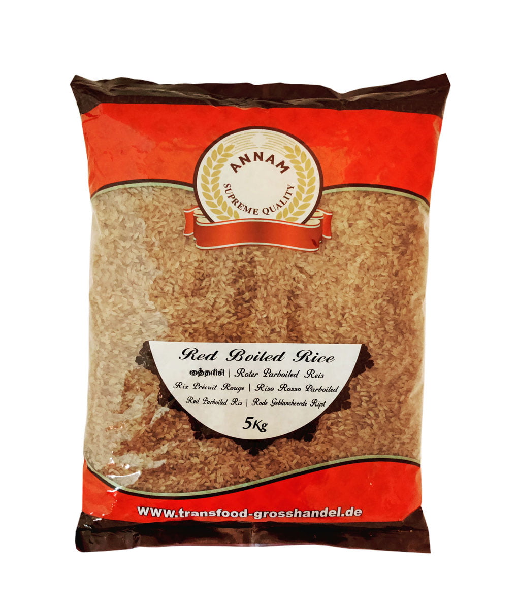 Annam Red Boiled Rice 5 kg | Spice Town - Online Grocery Store