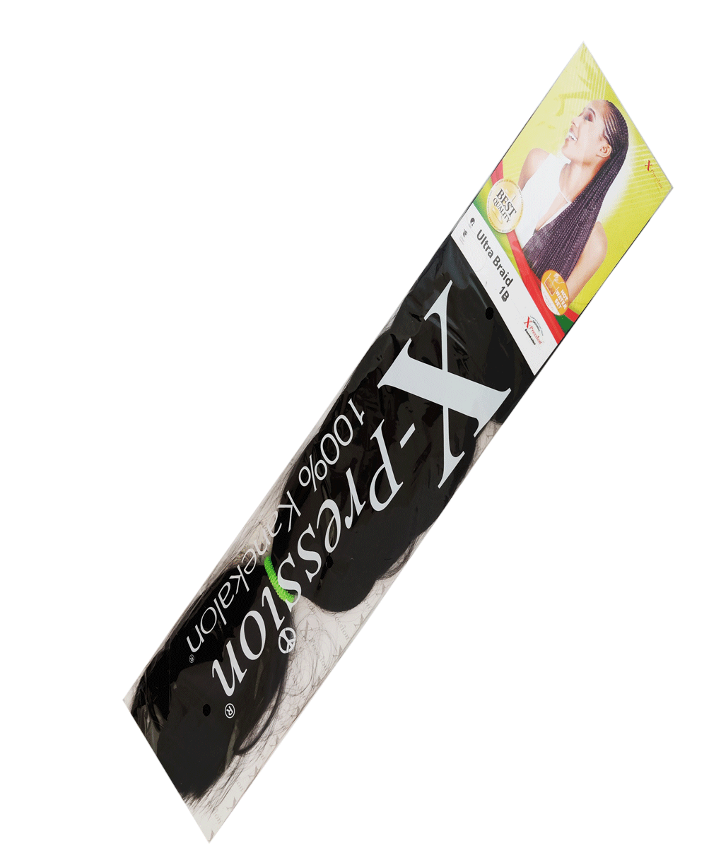 X-Pression Hair Ultra Braid 1B | Spice Town - Online Grocery Store