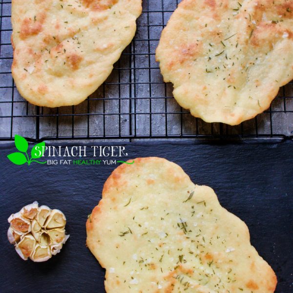 Keto Fathead Dough for Flatbread, Pizza - Spinach Tiger