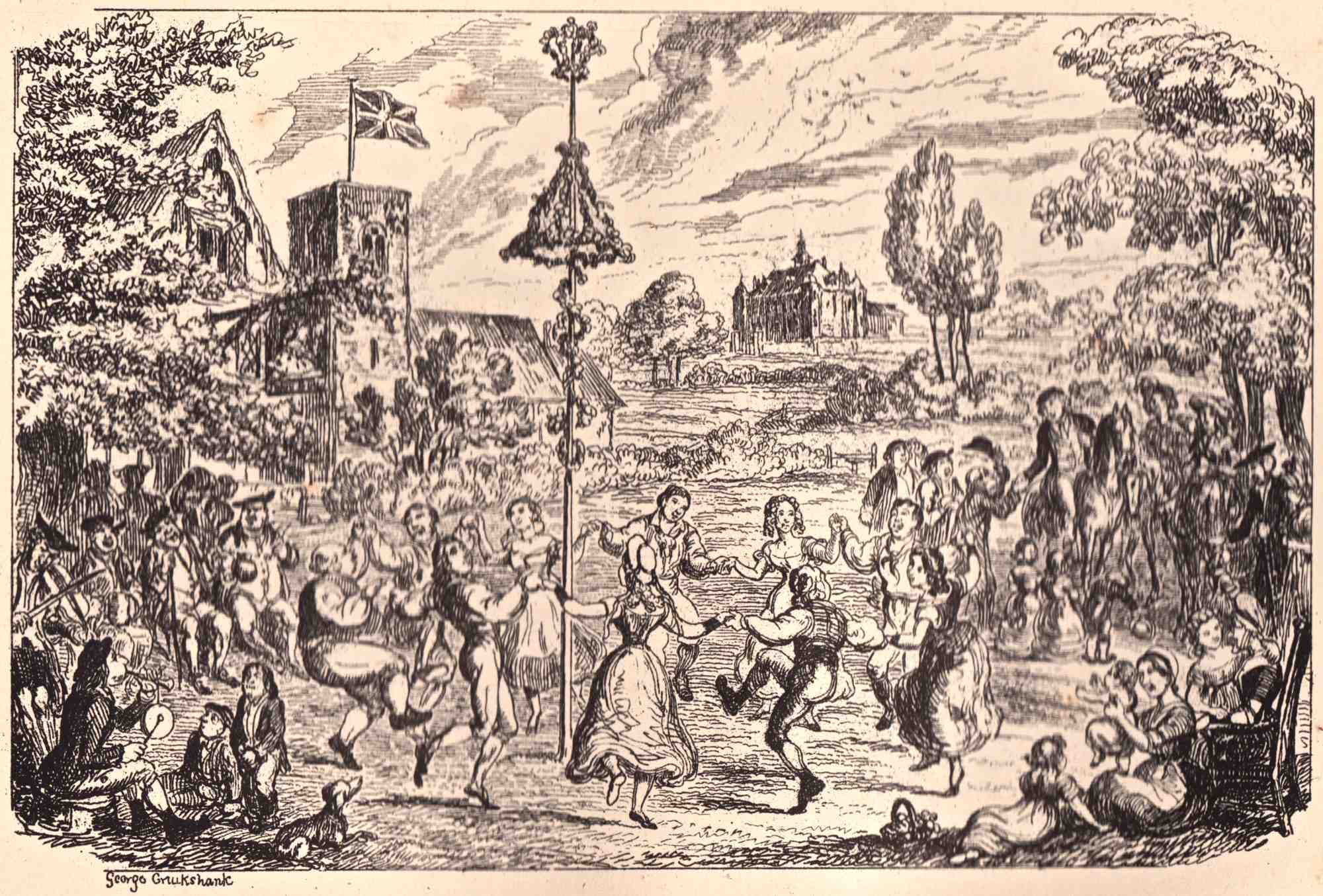 Cruikshank’s London Almanack, 1836 | Spitalfields Life