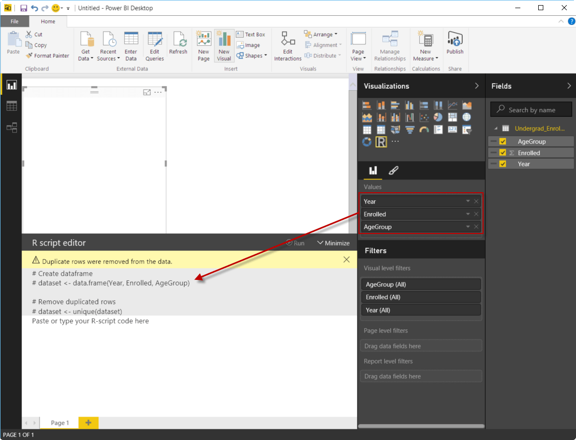 Getting Started with R Visuals in Power BI | Data and Analytics with ...