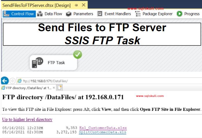 Send file to FTP Server in SSIS - SQL BI Tutorials