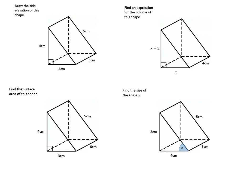Triangular Prisms 3 – SSDD Problems