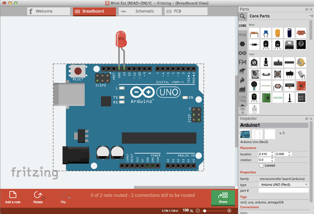 Breadboard Schematic Diagrams