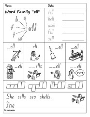 Ell Words Worksheet Printable Word Searches