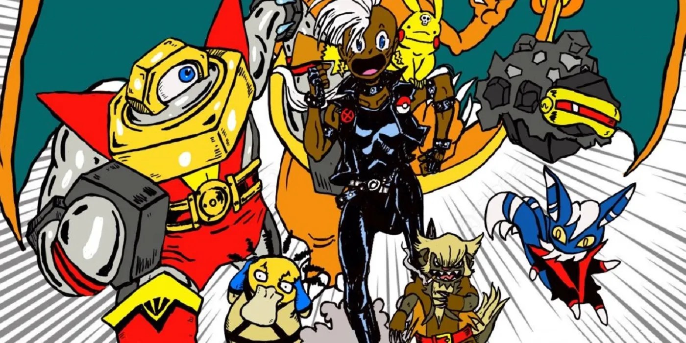 Line it is Drawn - Comic Book Characters Merged With Pokémon - TrendRadars