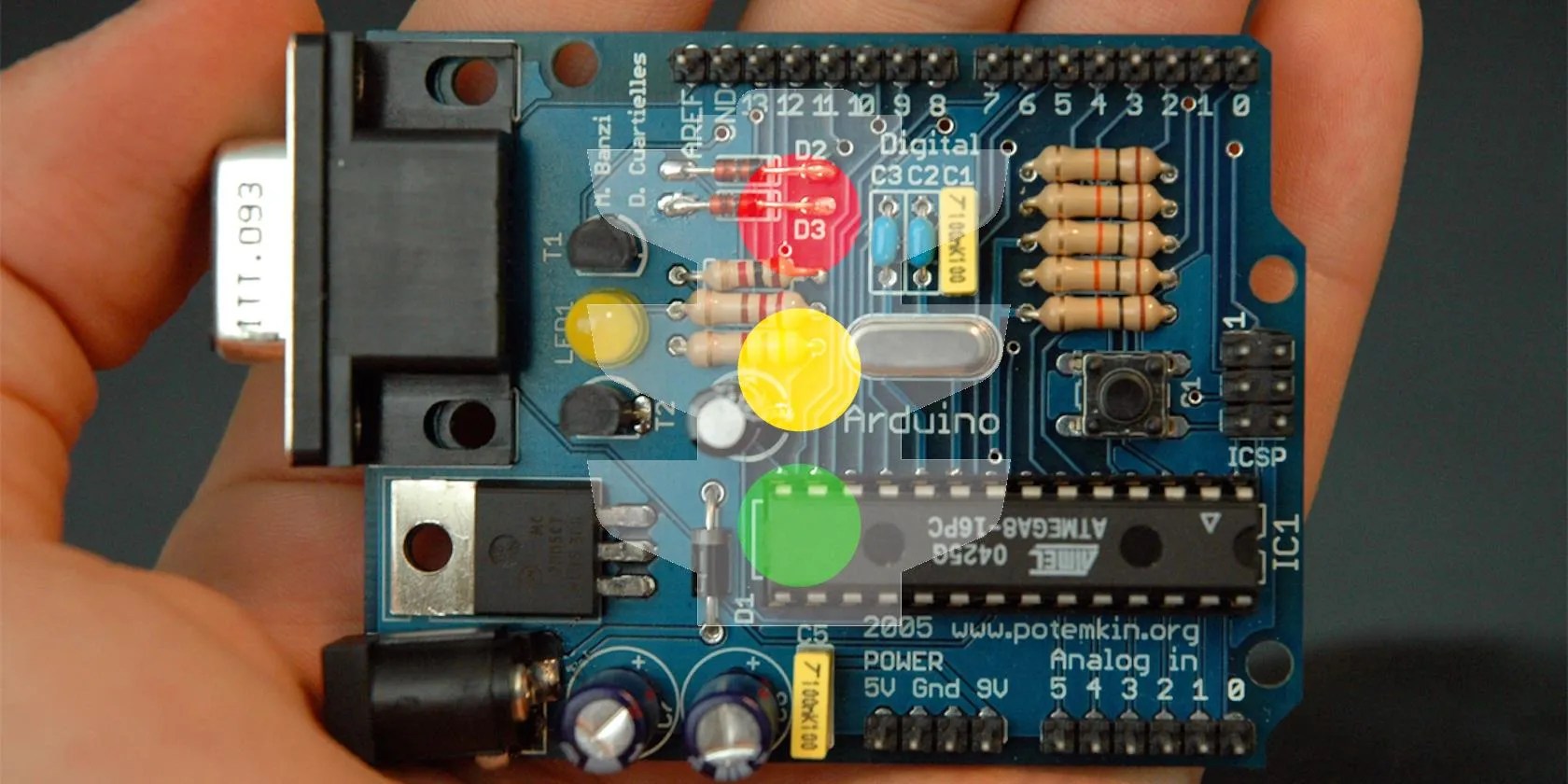 Circuit Diagram Of Traffic Light Control Mini Project - Circuit Diagram