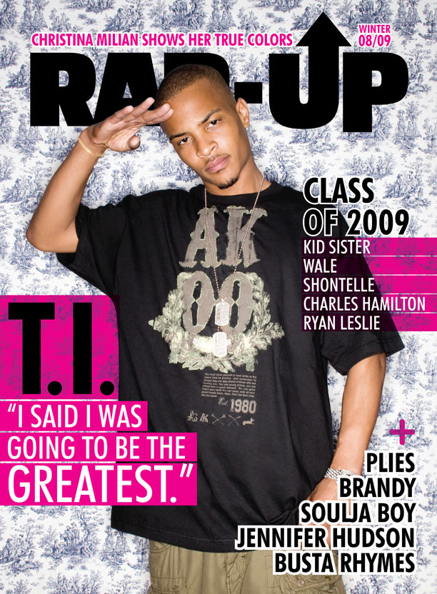 T.I. Covers Rap Up Magazine’s 2008/2009 Winter Issue - Straight From ...