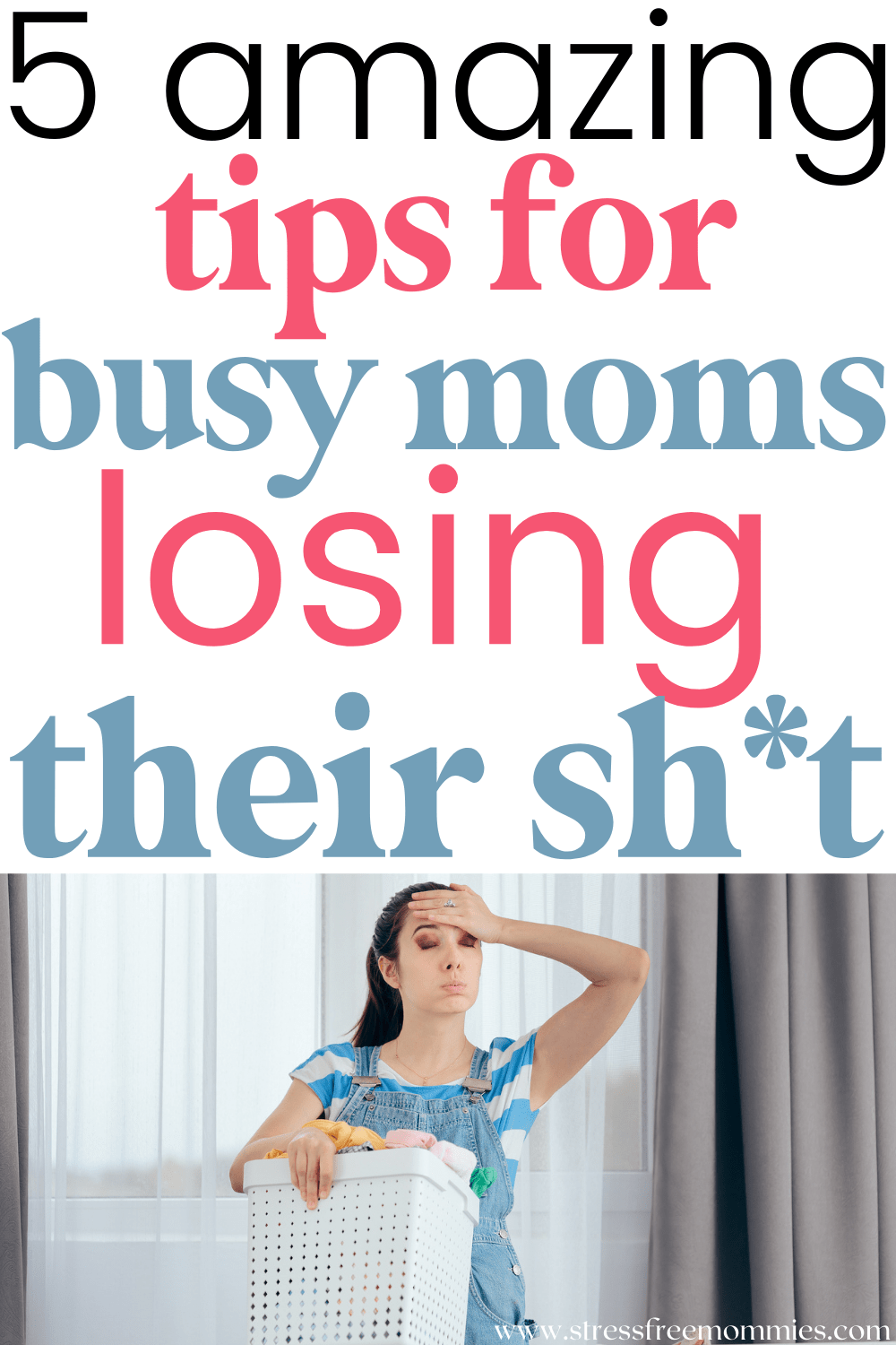 5 realistic ways to not lose your mind as a busy mom