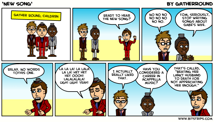 Comic Strip #9 – New Song | Gather Round Children
