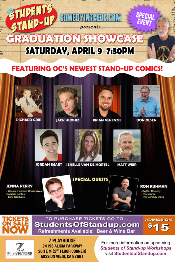 Comedy Workshops Standup Comedy Coaching Tom Riehl Orange County