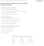 30 Executive Functioning Worksheets Worksheets Decoomo