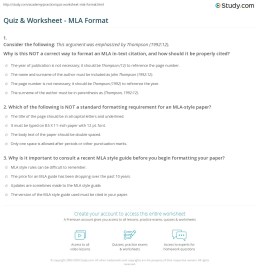 Mla Documentation Practice Worksheet Printable Word Searches