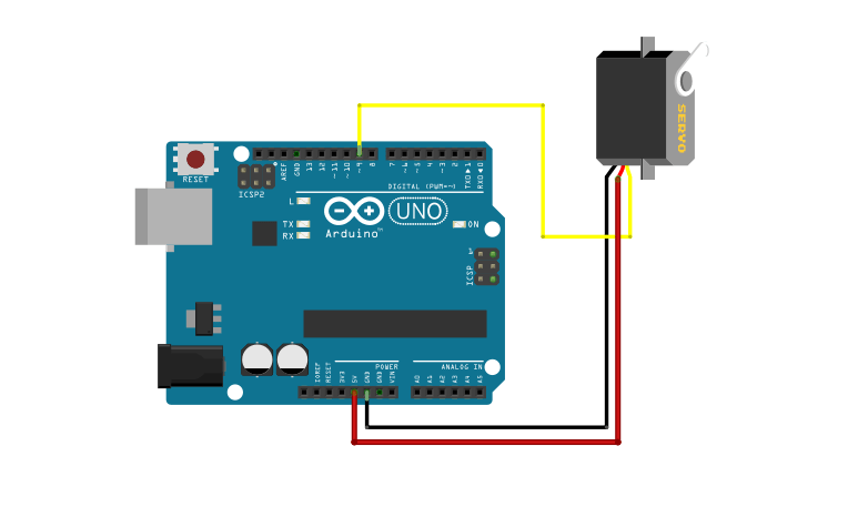 Servo Motor Circuit Board Arduino - Wiring Diagram