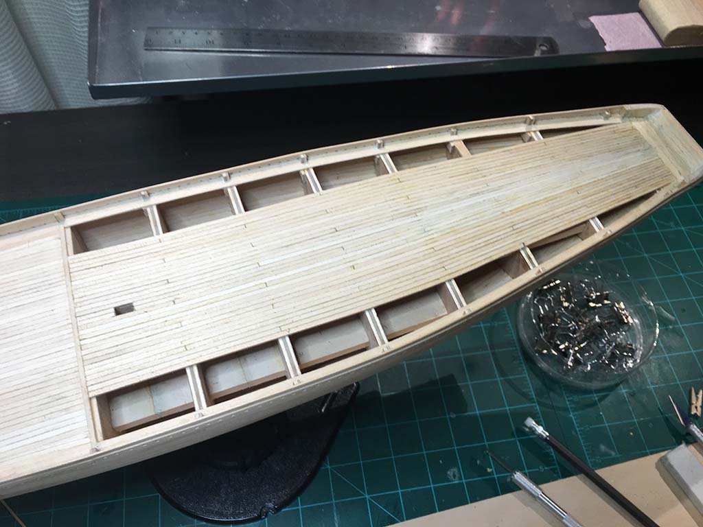 Planking the Quarter Deck - The Suburban Ship Modeler