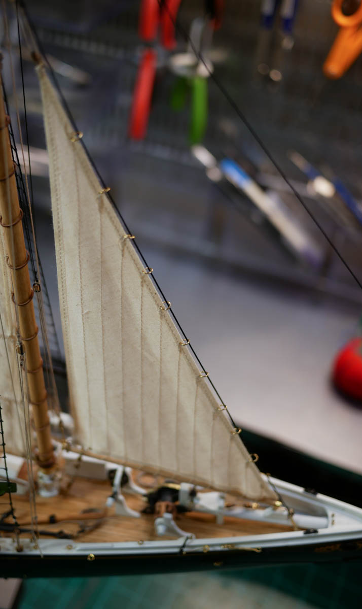 Jumbo Jib Sail - The Suburban Ship Modeler