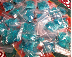 Blue Crystal Meth Rock Candy for Breaking Bad - SugarHero