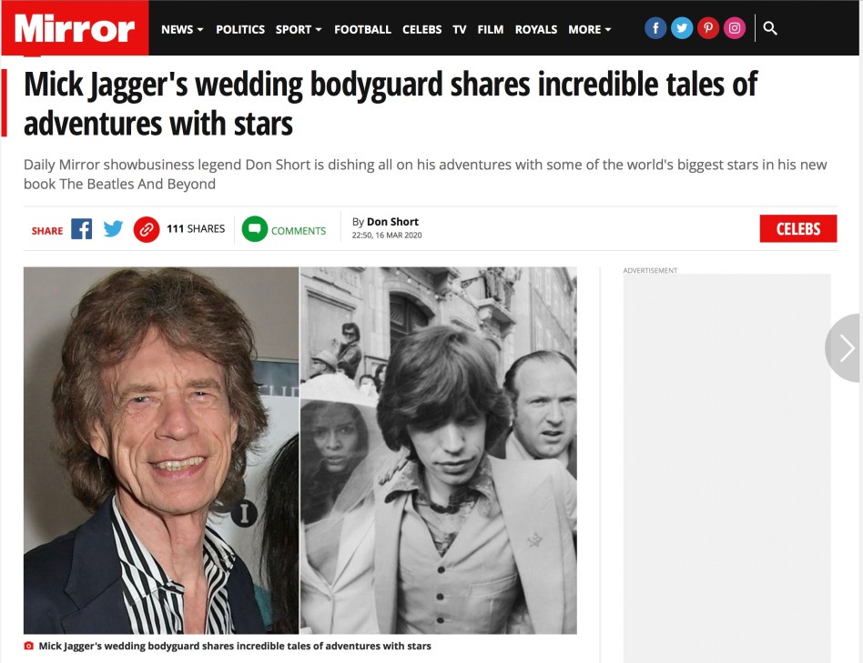 Don Short Serialisation Part Two - The Surrey Edit