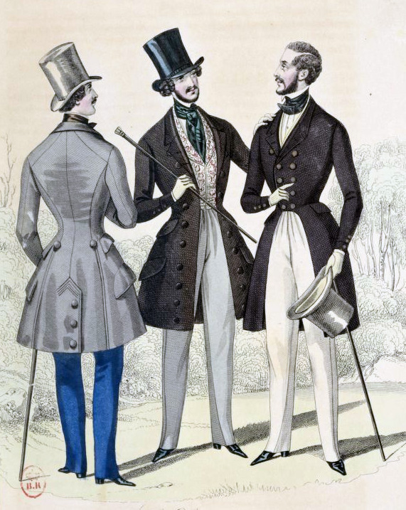 Gallery of Men’s Fashion from 1837 – 1843 – Susanna Ives