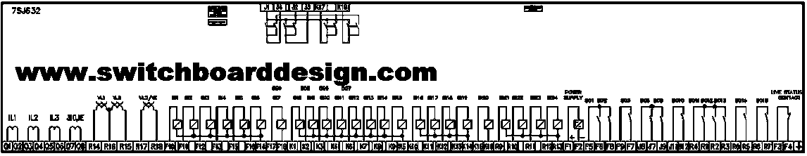 Multifunction Protection Relay Block 7SJ63 With (2NO) - Switchboard Design