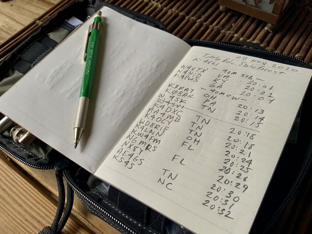 My Obsession with Muji A6 Mini Logging Notebooks | The SWLing Post