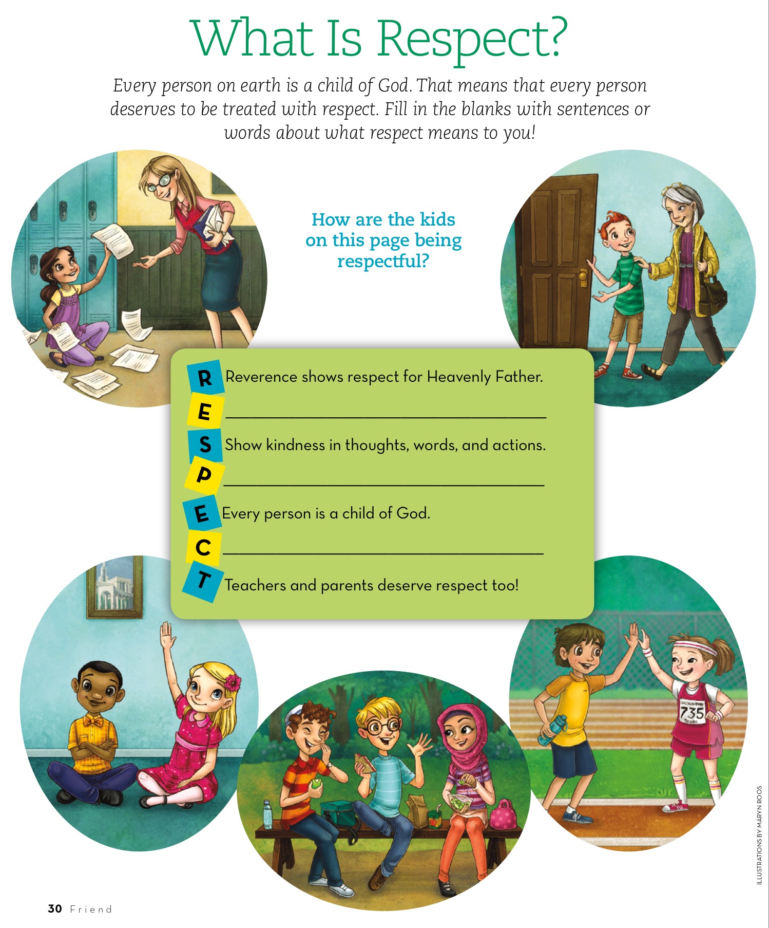 Kindness & Respect: Lesson Ideas - Teaching Children the Gospel