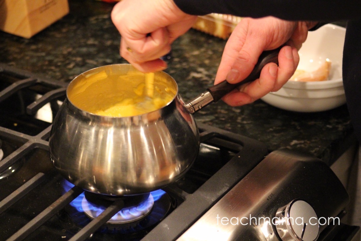 how to do a family fondue night: special occasion dinner - teach mama