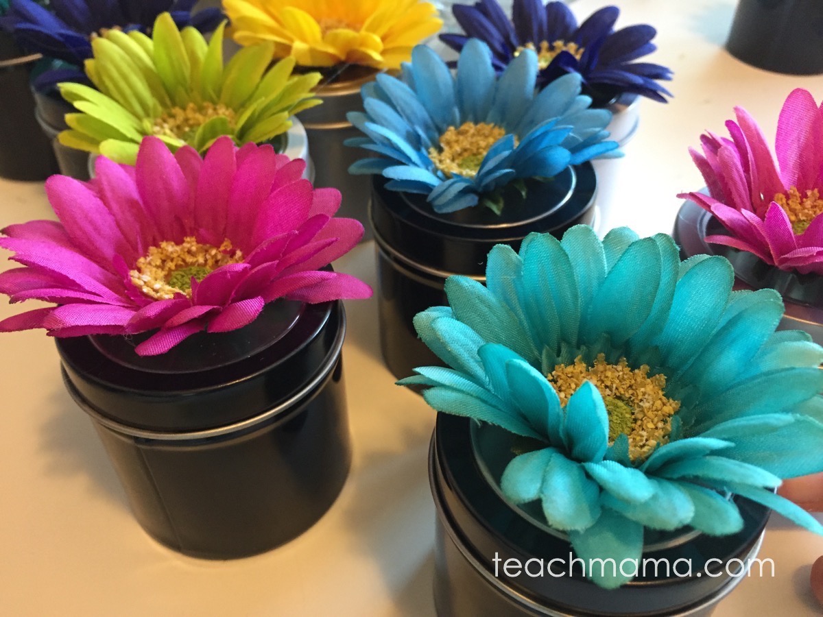 quick and easy flower wish boxes - teach mama