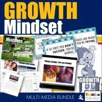 Growth Mindset Activities Bundle [Video, Posters, Student Pages]