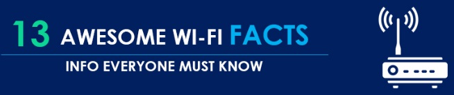 13 Awesome Wi-Fi Facts You Probably Didn't Know [Infographic] #WiFi ...