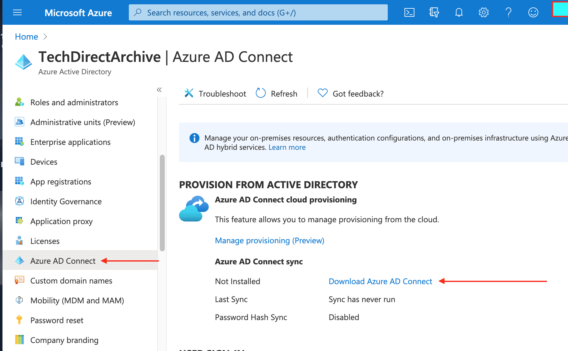 How To Synchronize Your On Premises Ad With Azure Active Directory Using The Azure Ad Connect