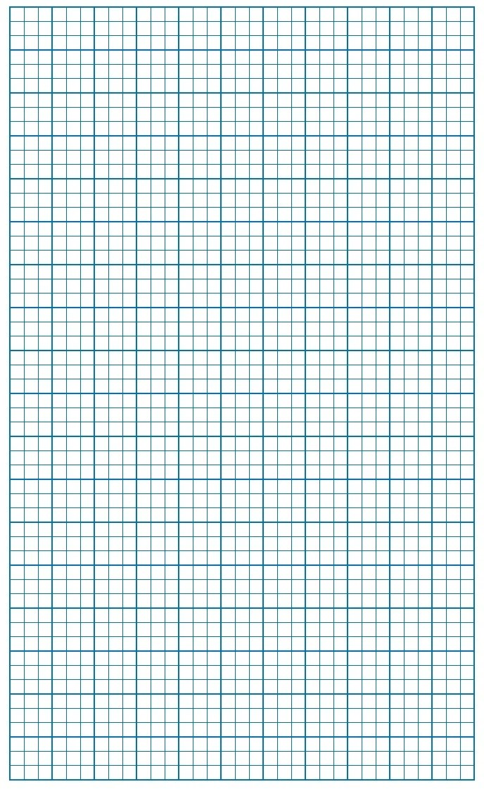 Download-Graph Paper Blue Lines with Border (Word, Excel, PDF)