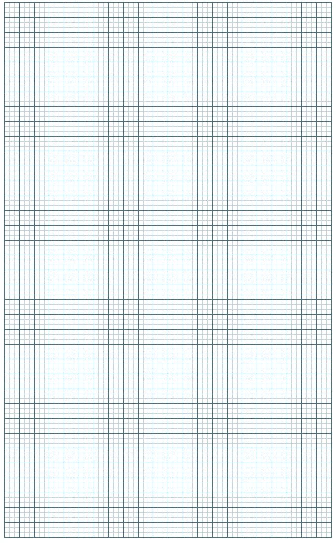 Download-Graph Paper Light Blue Lines with border Small Block (Word ...