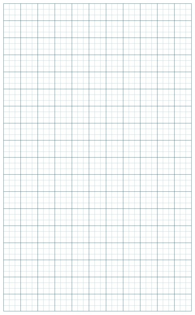Download-Graph Paper Light Blue Lines with Border (Word, Excel, PDF)