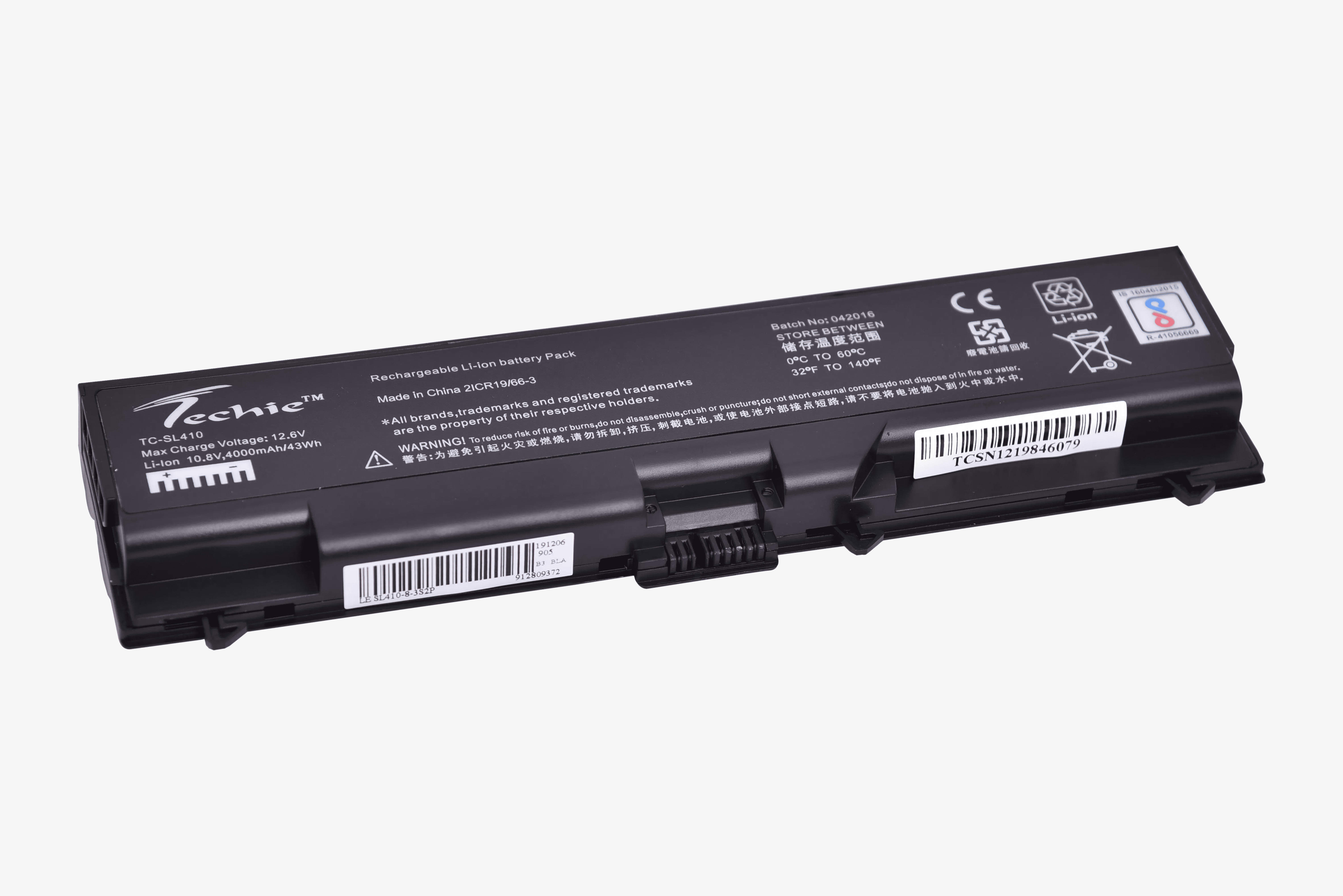 Techie compatible for Lenovo ThinkPad SL410 series, ThinkPad SL510 ...
