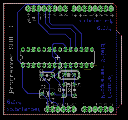 Arduino Isp Pcb Vertikal Integration 7895