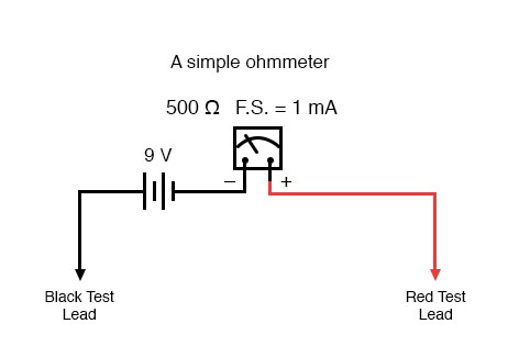 Analog Ohmmeter Circuit Diagram - Circuit Diagram