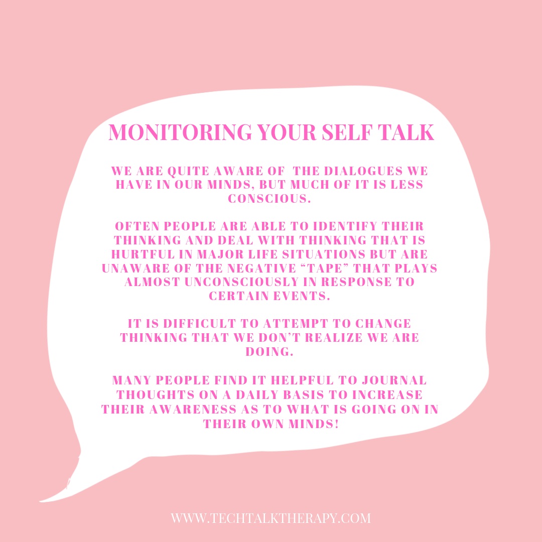 Monitoring Your Self Talk